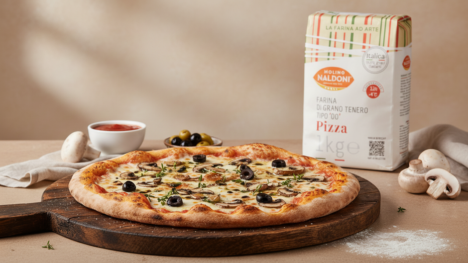 Truffle Mushroom Pizza Recipe - Damati Foods