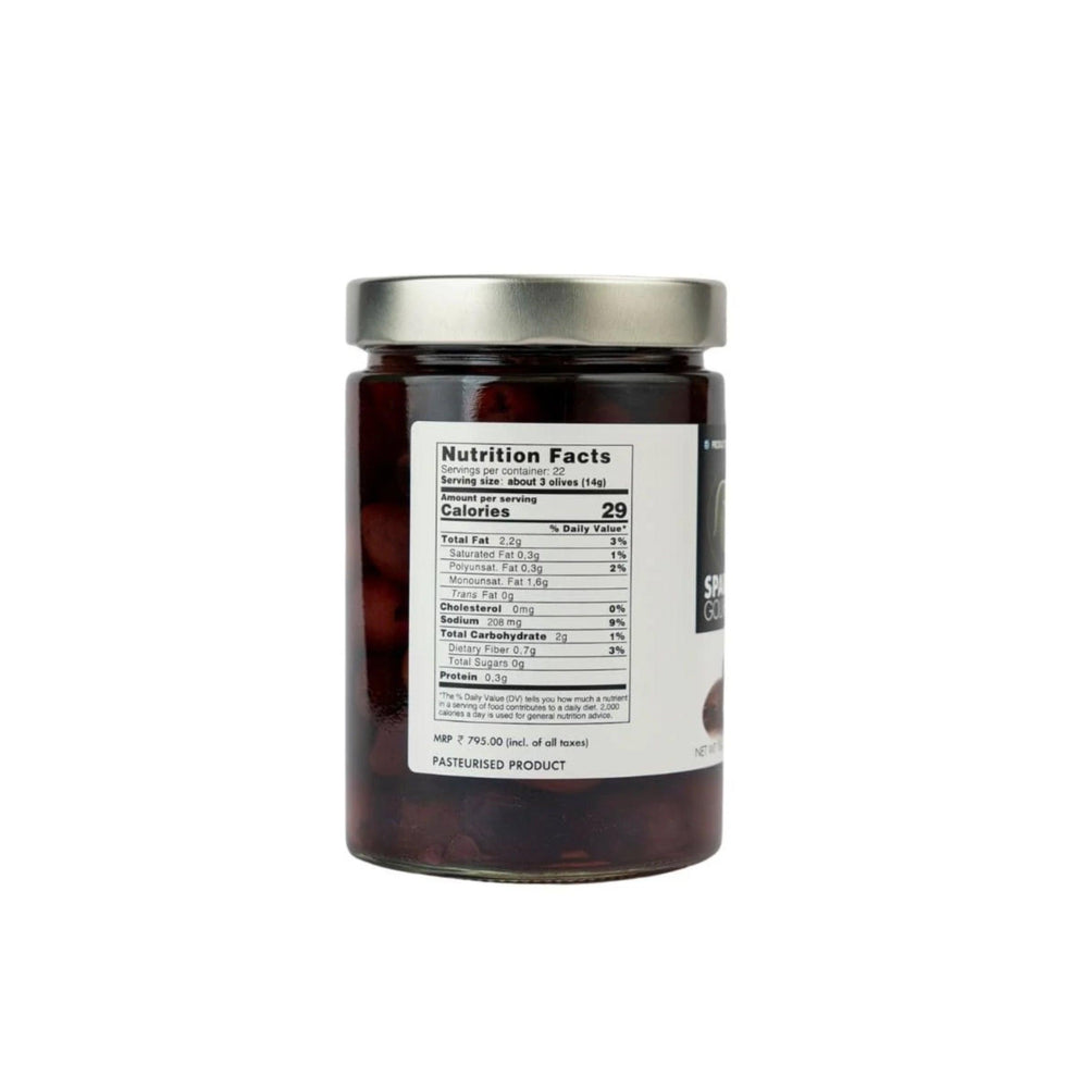 Sparta Gourmet Pitted Kalamata Olives 580 gms - DamatiFoods