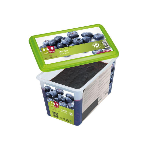 Frozen Blueberry Puree (1 Kg) Capfruit - Damati Foods